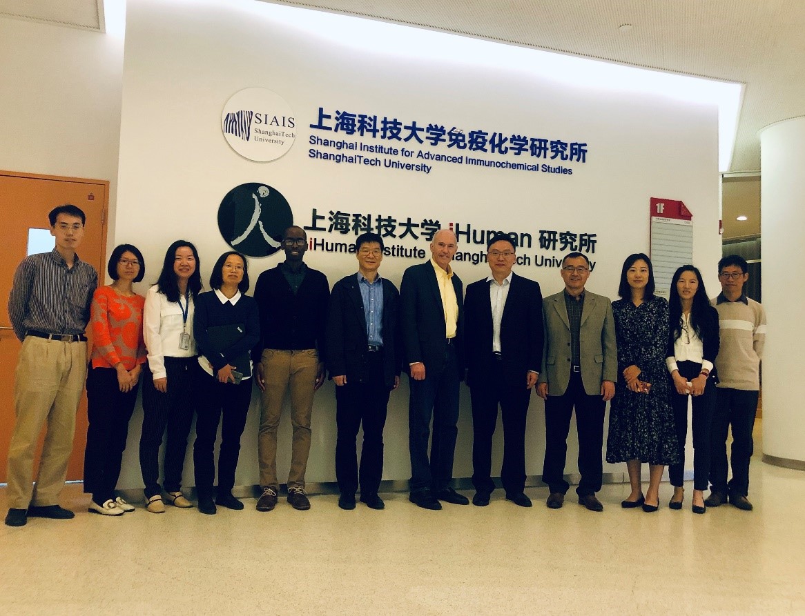 CAR T细胞治疗开创者之一Carl H. June教授访问我校，并作ShanghaiTech Lecture报告